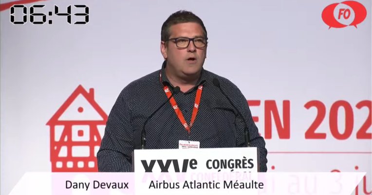 009 - Dany Devaux - Airbus Atlantique - Force Ouvrière