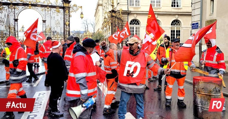 Grand Nancy : les éboueurs sont prêts à passer Noël sur le piquet de ...
